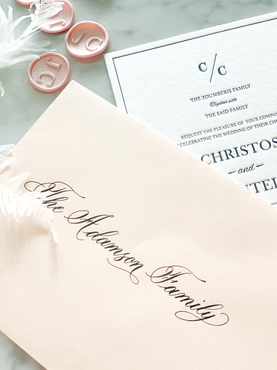 Custom calligraphy – DEAR CHARLOTTE